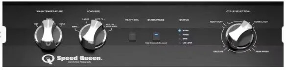 TR3003WN Speed Queen 26" Top Load Washer with 4 Preset Cycles - White