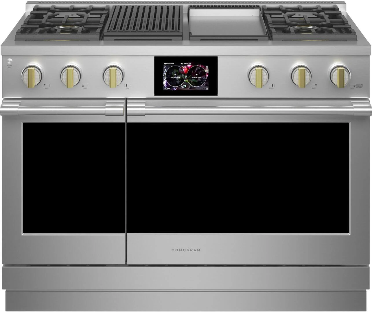 ZDP304NTSS Monogram 30" Dual Fuel Professional Range with 4 Burners ...