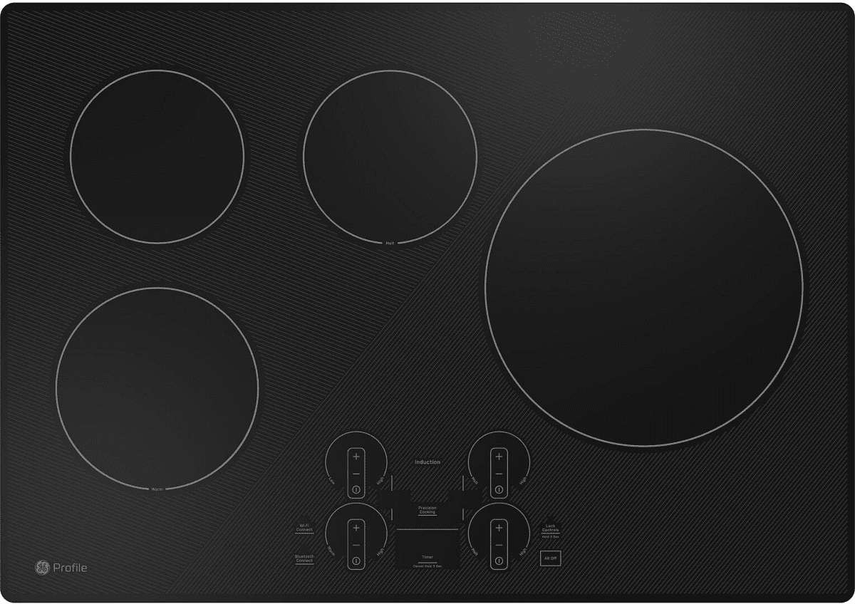ZHU30RSTSS Monogram 30" ADA Compliant WiFi Enabled Induction Cooktop ...