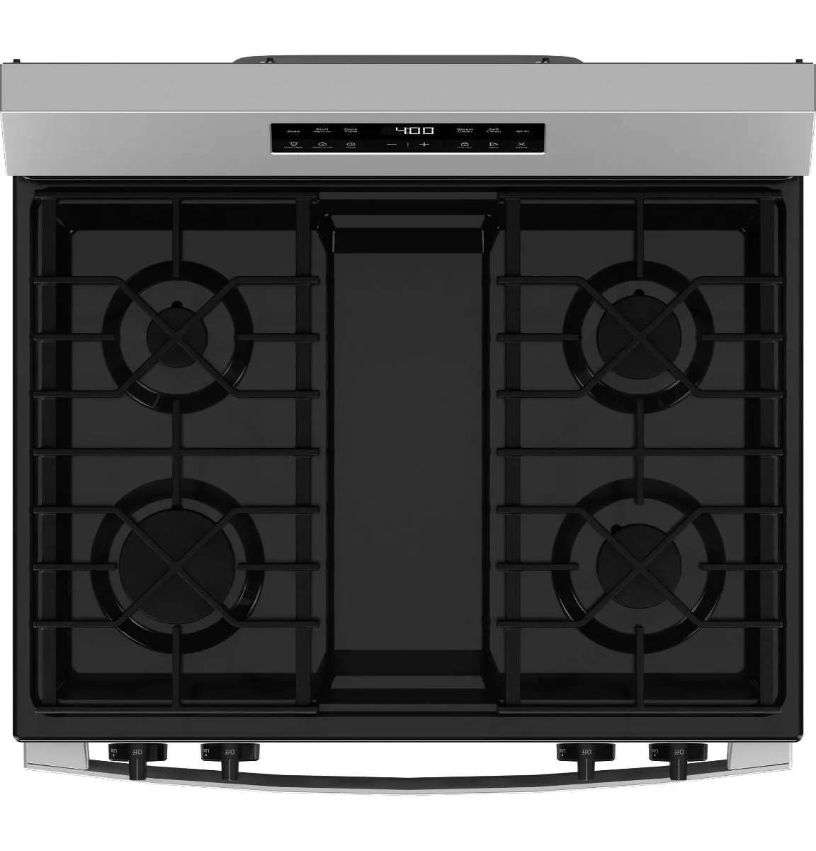 GE GGF400PVSS 30" Free Standing Gas Range with Wifi - Stainless Steel ...