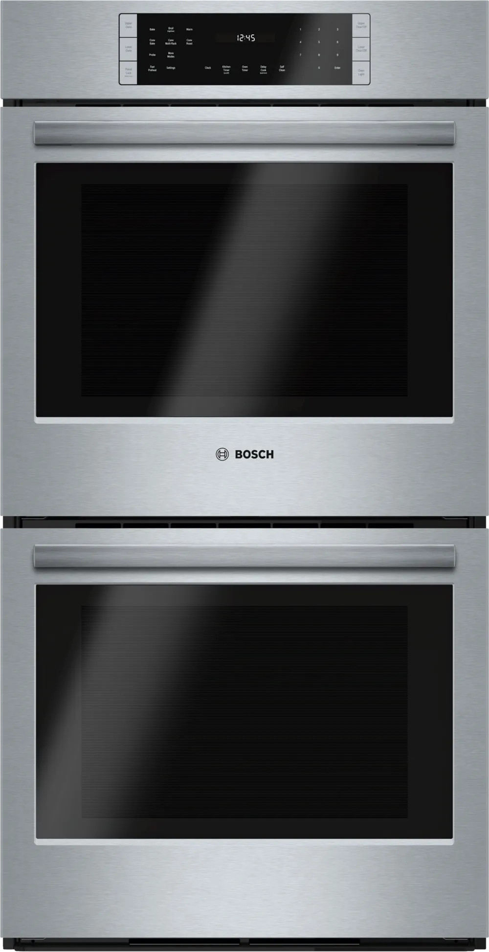 HBL8651UC Bosch 800 Series 30" Double Electric Wall Oven with European ...