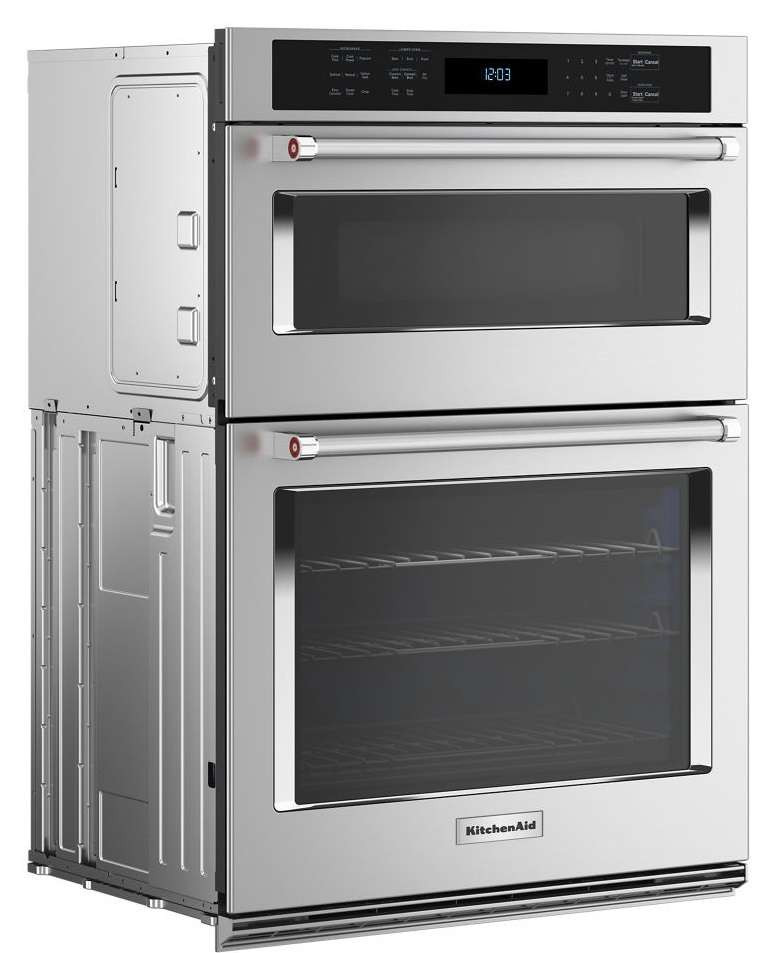 Kitchenaid Koec527pss 27 Combination Microwave Wall Oven With Air Fry