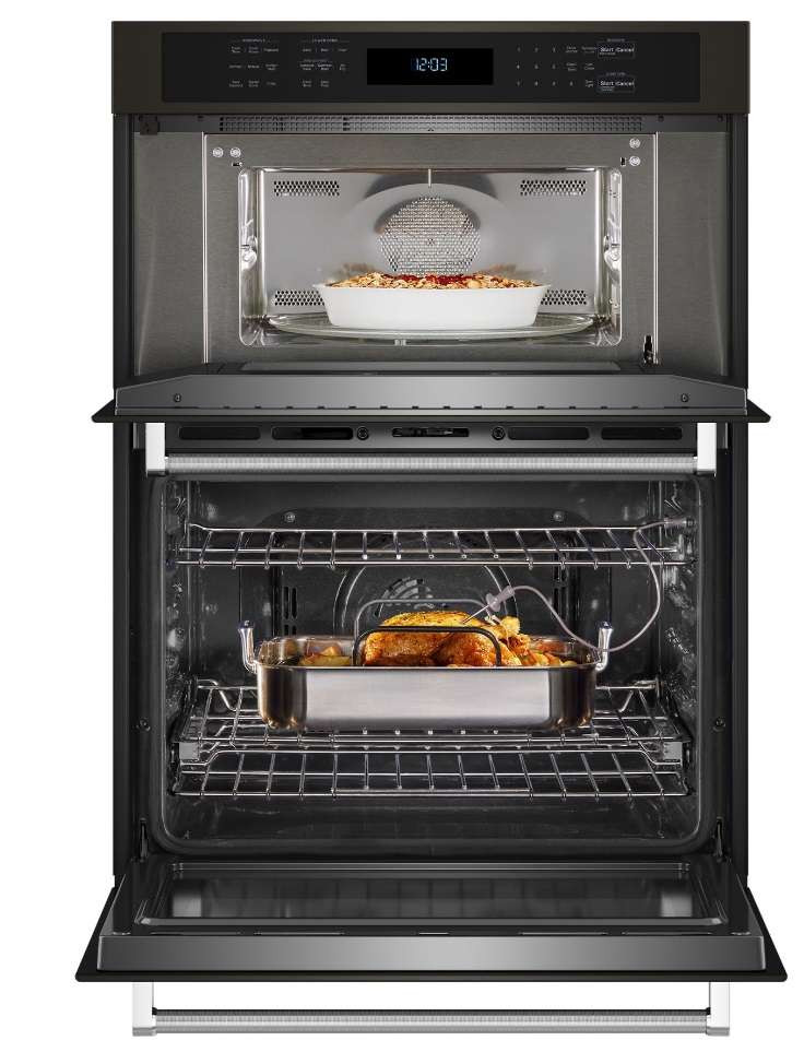 KitchenAid KOEC530PBS 30" Combination Microwave Wall Oven with Air Fry ...