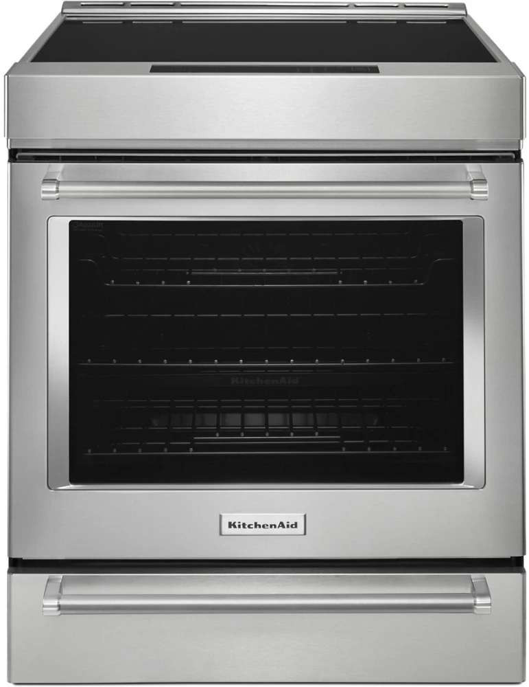 KSEG950ESS KitchenAid 30-Inch 4-Element Electric Downdraft Slide-In ...