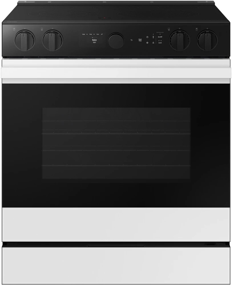 NSI6DB990012 Samsung 30" Bespoke AI Slide In Induction Range 6.3 cu. ft ...