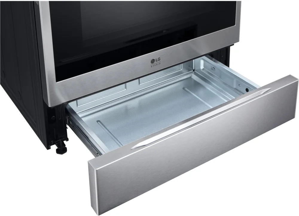 LG Studio LSIS6338FE 30" Slide-In Induction Range with Air Sous Vide ...