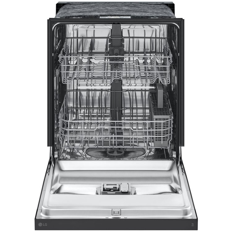 LDFC2423B LG 24" Front Control Dishwasher with SenseClean - 52 dBA ...