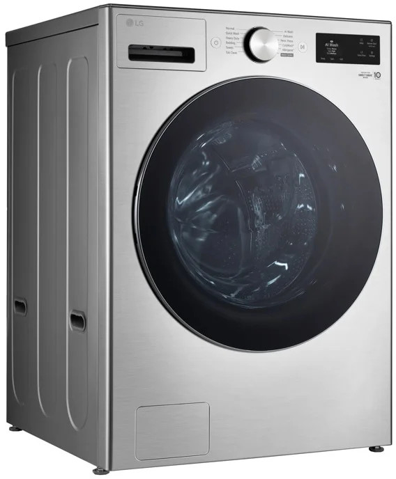 LG WM5800HVA 27" Ultra Large Capacity Front Load Washer with TurboWash ...