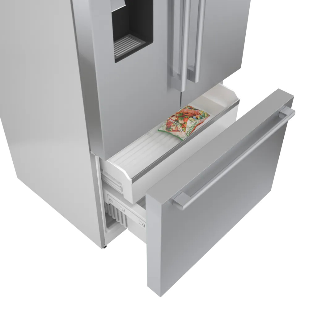 Bosch B36CD50SNS 36" French Door Refrigerator - 500 Series - Stainless ...