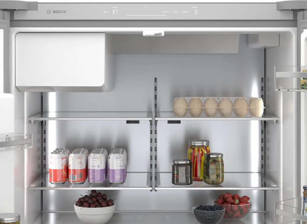 B36CD50SNS Bosch 36" French Door Refrigerator - 500 Series - Stainless ...