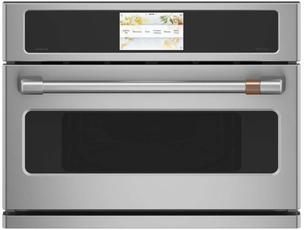 CSB913P3ND1 Cafe 30" Five In One Single Wall Oven Microwave Combo ...