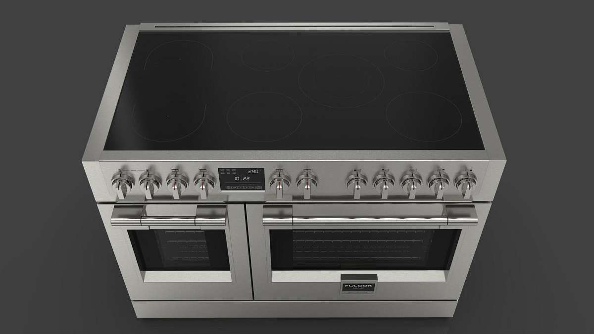Fulgor Milano F6PIR487S1 48" Induction Range with 7 Cooking Zones ...