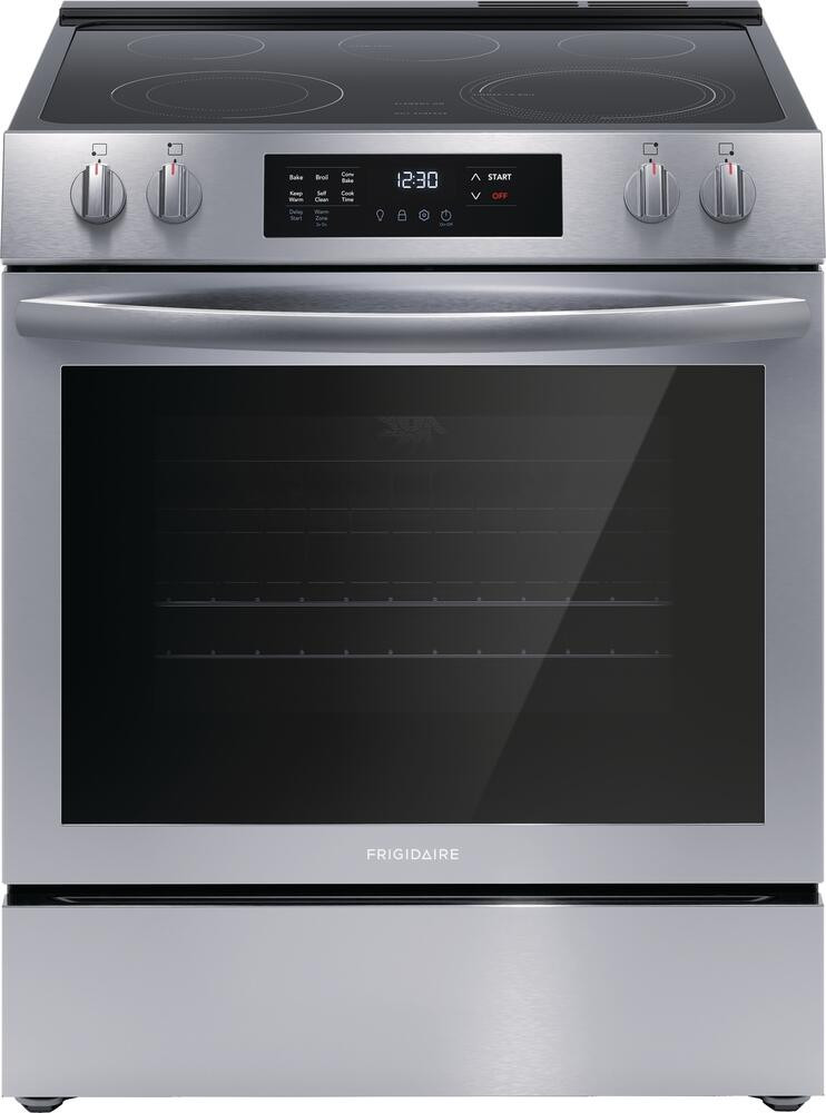 FCFE3062AS Frigidaire 30" Front Control Electric Range with 5 Elements ...