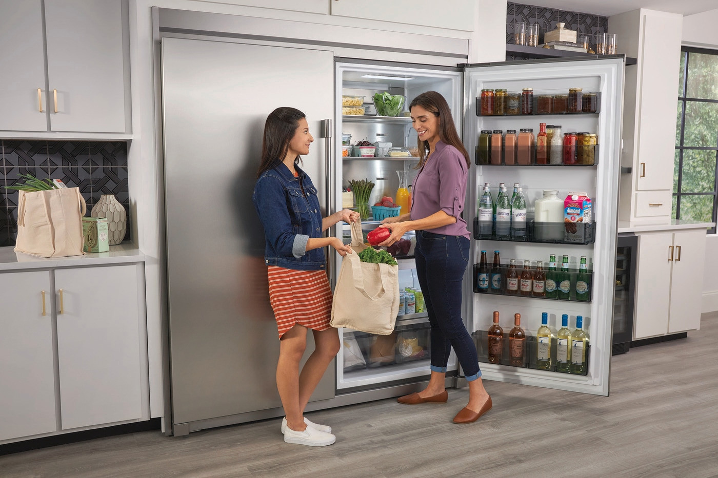 Frigidaire Professional FPRU19F8WF 33" Built In Upright Counter Depth ...