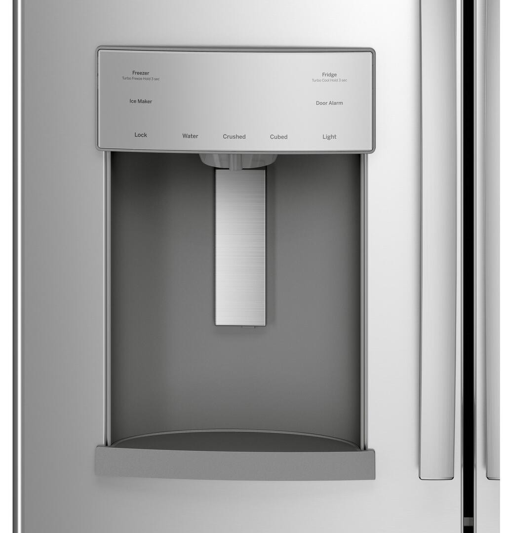 GE GFE28GYNFS 36" French-Door Bottom Freezer Refrigerator with Showcase ...