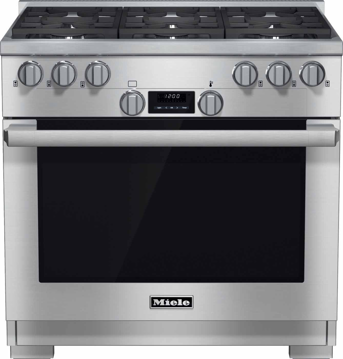 HR11341G Miele 36" All Gas Range with 6 Burners - Natural Gas ...