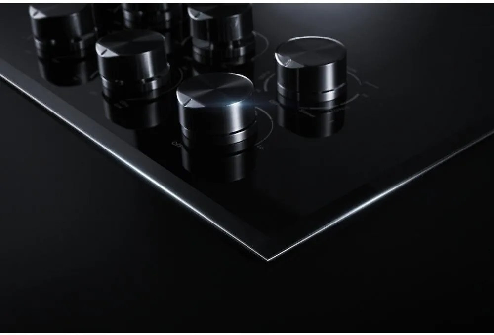 JennAir JED3536GB 36" Black Glass Electric Downdraft Cooktop with 5 ...