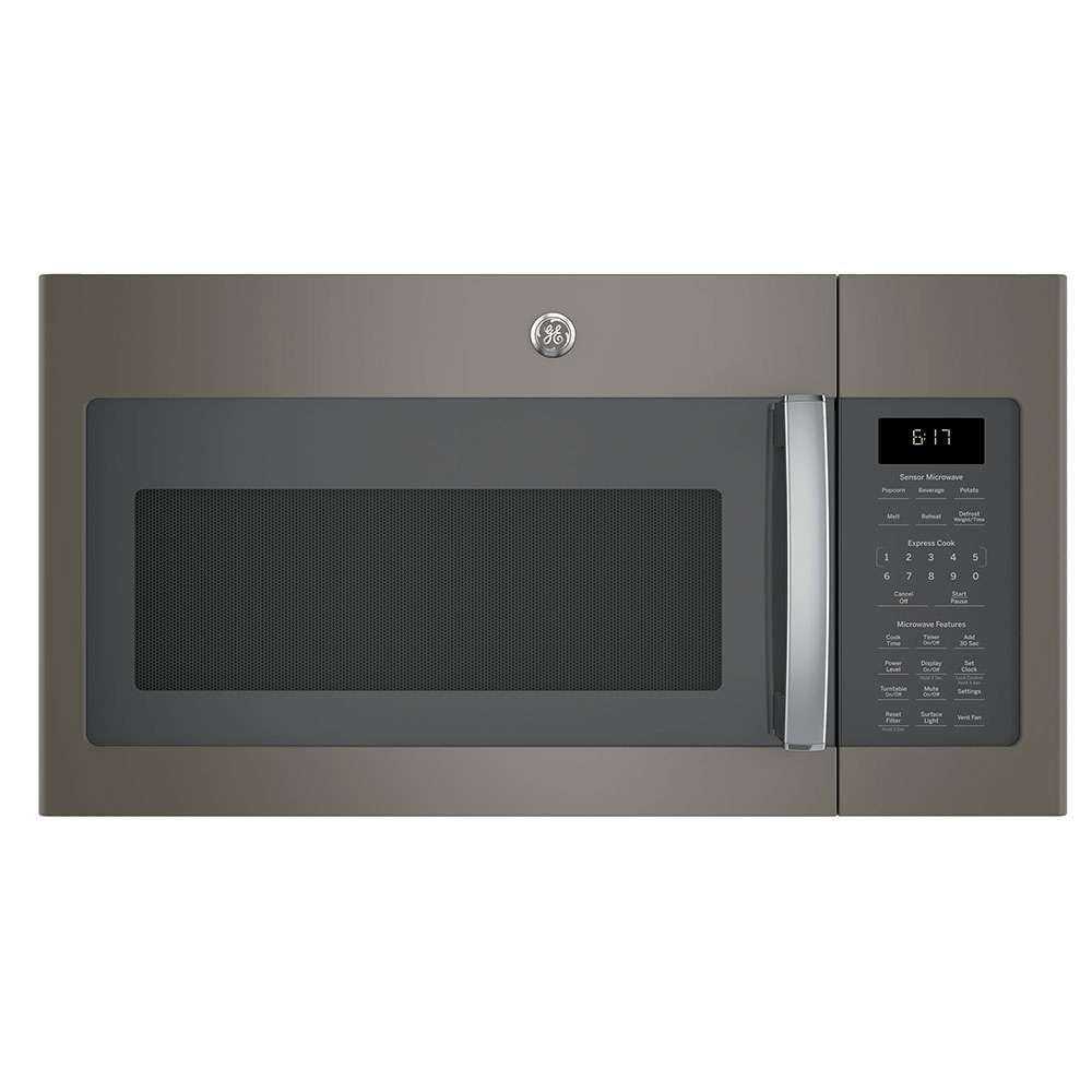 JVM6175DKBB GE 30" 1.7 cu. ft. Over-the-Range Microwave with 1000 Watts ...