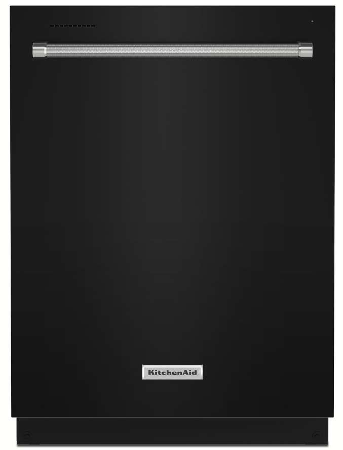 KDFE204KBL KitchenAid 24" 39 dBA Front Control Built In Dishwasher with ...
