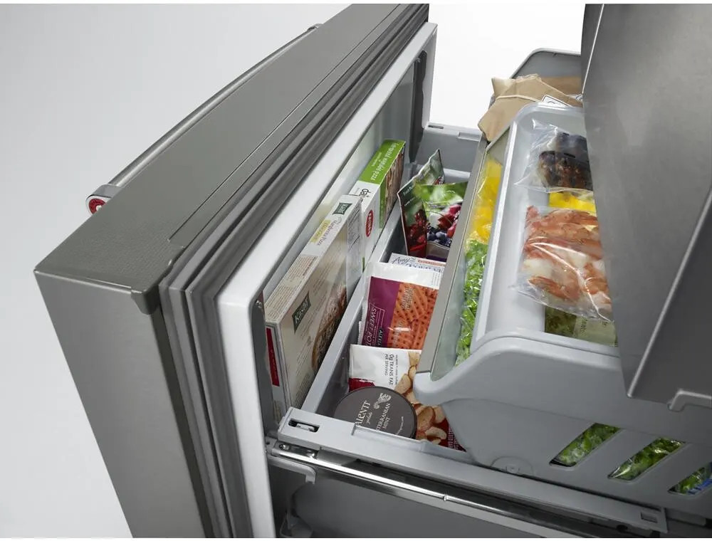 KitchenAid KRFC704FPS 36" Counter Depth French Door Refrigerator with ...