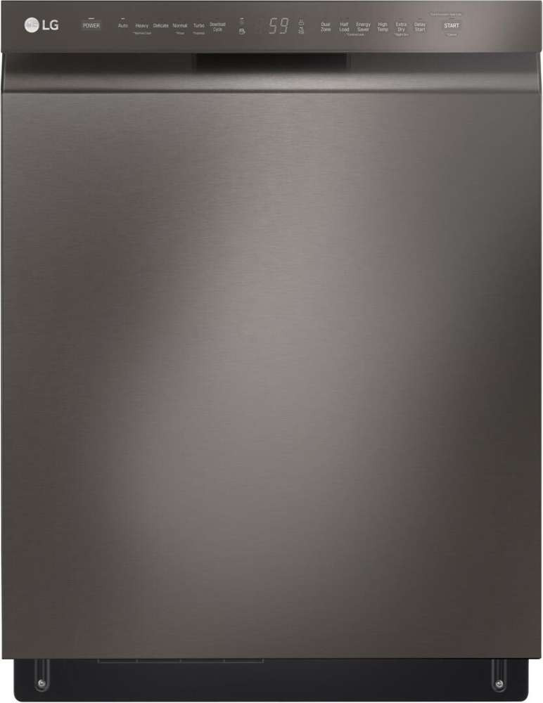 LDFN4542D LG 24" Front Control Dishwasher with Pocket Handle - 48 dBA ...