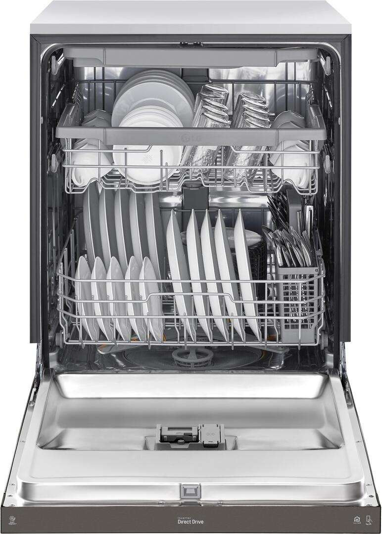 LDFN4542D LG 24" Front Control Dishwasher with Pocket Handle - 48 dBA ...