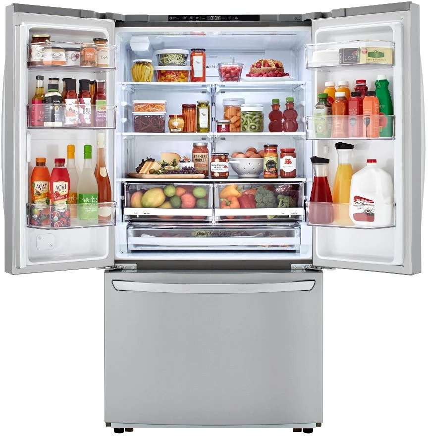 LG LFCC22426S 36" French Door Counter Depth Refrigerator with ...