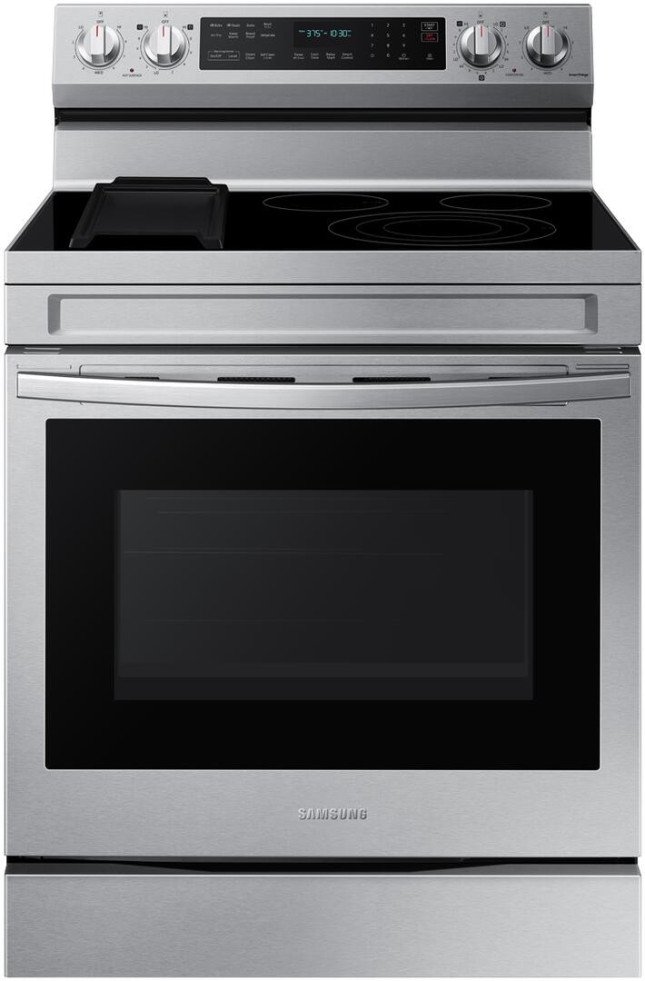 NE63A6711SS Samsung 30" Smart Electric Range with No Pre-heat Air Fry ...