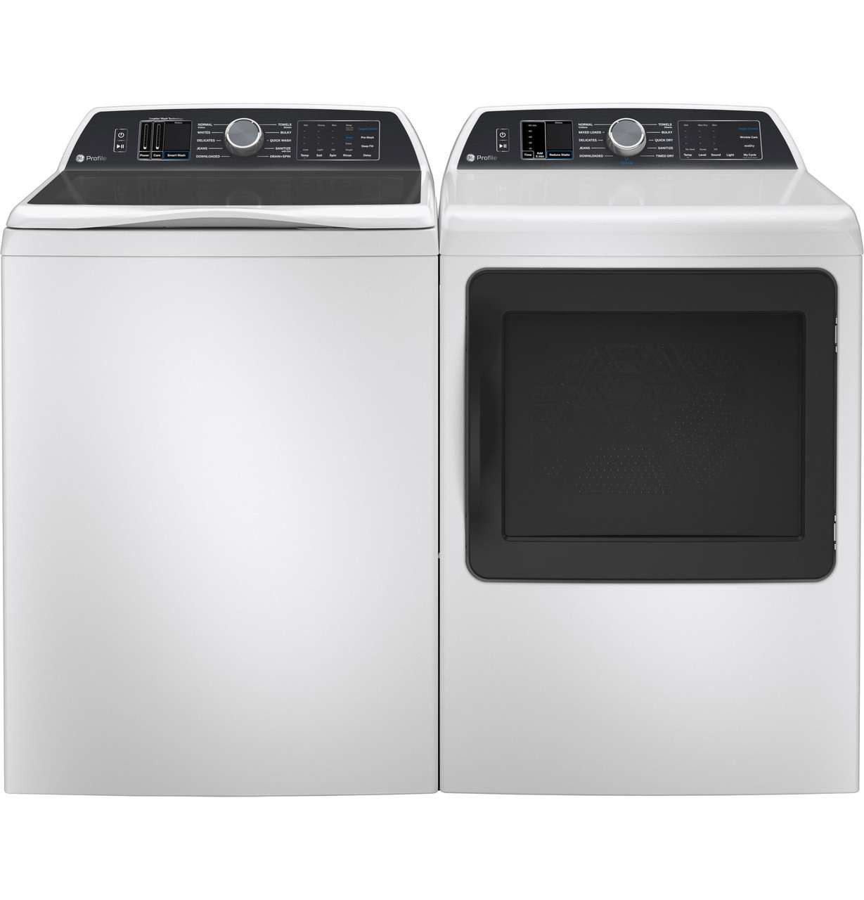 GE Profile PTW705BSTWS 28" Smart Top Load Washer 5.3 cu. ft. with ...