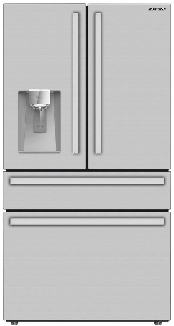 GRMN2872AF Frigidaire Gallery Series Freestanding 4 Door French Door ...