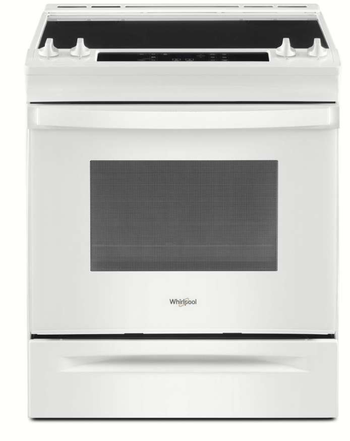 WEE515S0LS Whirlpool 30" Electric Slide In Range with Frozen Bake ...