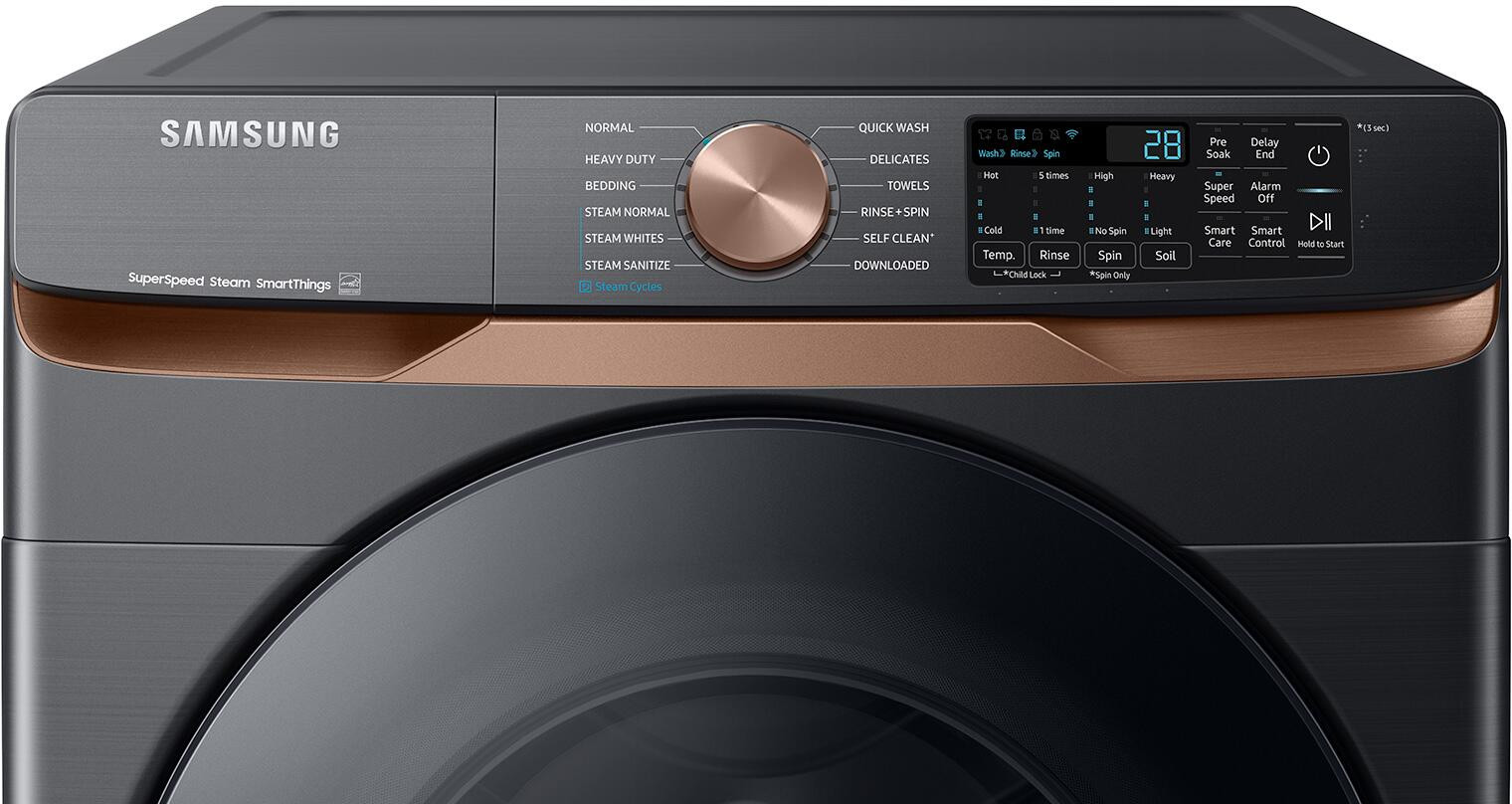 Samsung WF50BG8300AV 27" 5.0 cu. ft. Smart Front Load Washer 5.0 cu. ft ...