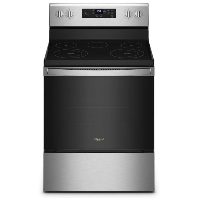 WFES3330RS Whirlpool 30" 5.3 Cu. Ft. ADA Compliant Freestanding ...