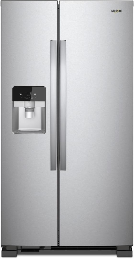 Whirlpool WRS321SDHZ 33" Side By Side Refrigerator with Built-In Ice ...
