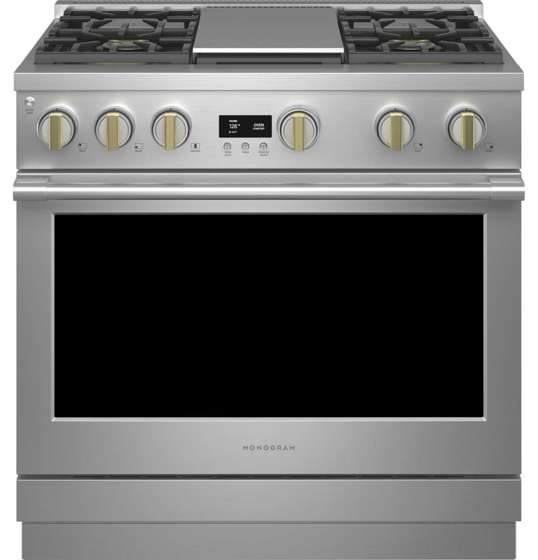ZGP304NTSS Monogram 30" All Gas Professional Range with 4 Burners ...