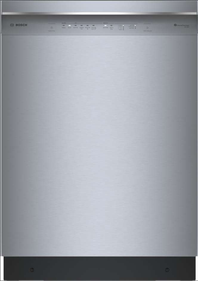 SHE53C85N Bosch 300 Series 24" Dishwasher Front Controls Recessed ...