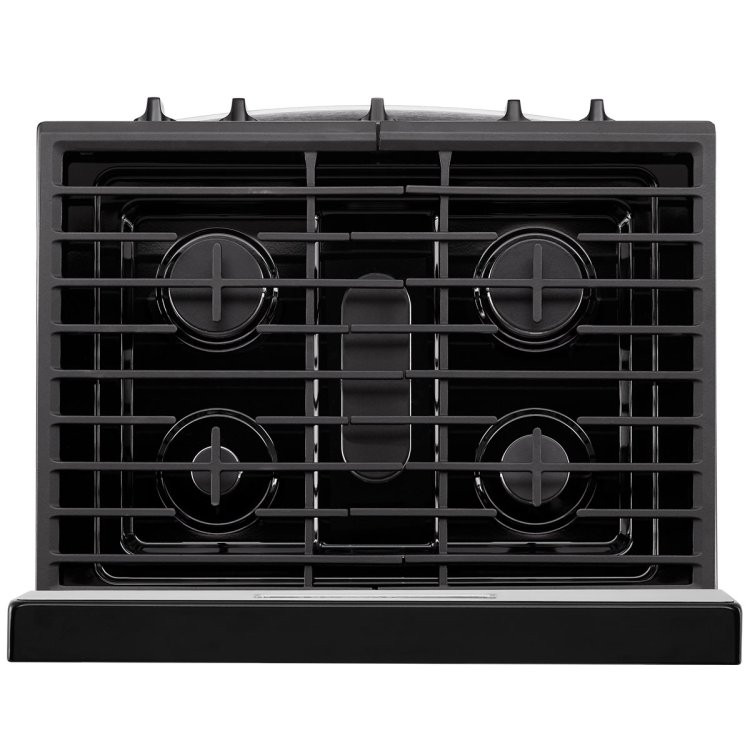 Whirlpool WFG505M0MS 30" Gas Range with 5 Sealed Burners - Stainless ...