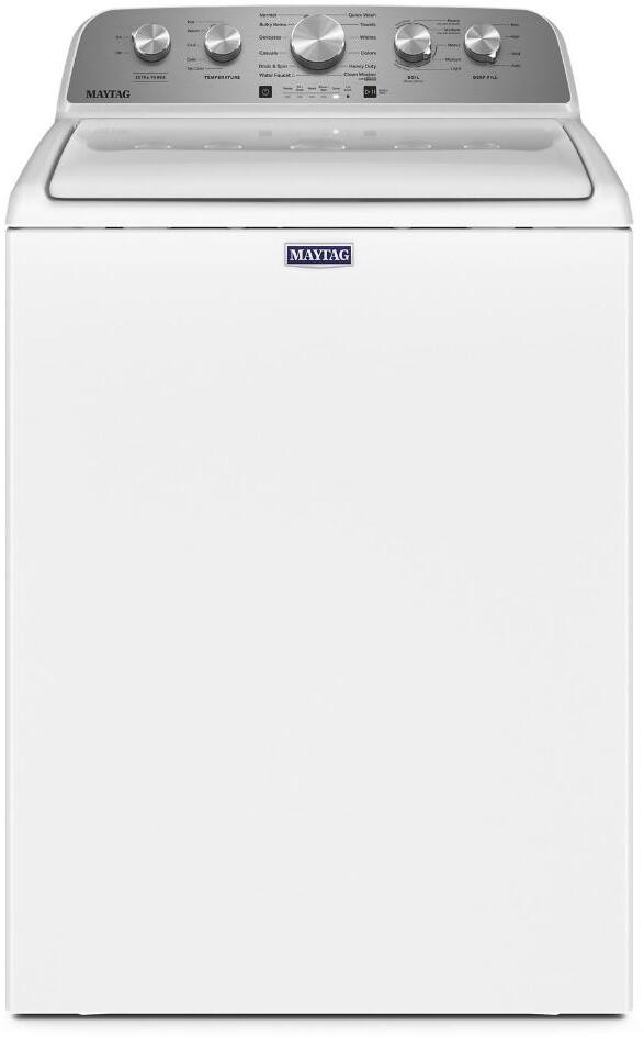 Maytag MVW5035MW 28" Top Load Washer with 11 Wash Cycles and QuickWash ...