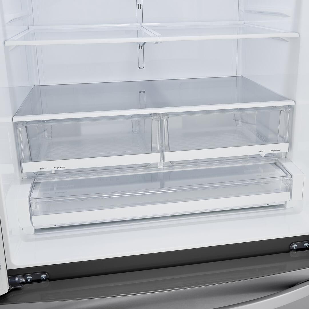 LG LRFCC23D6S 36" 23 cu. ft. Counter Depth 3 Door French Door ...
