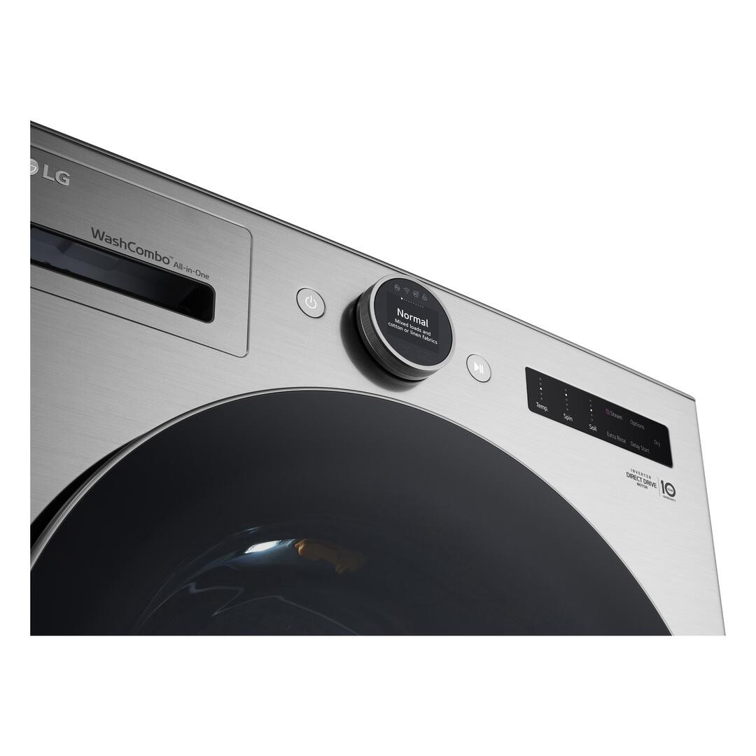 LG WM6998HVA 27" Washer and Dryer Combo with Inverter HeatPump ...