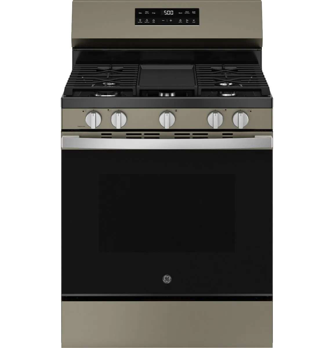 GGF500PVSS GE 30" Free Standing Gas Range 4 Burners with Griddle ...