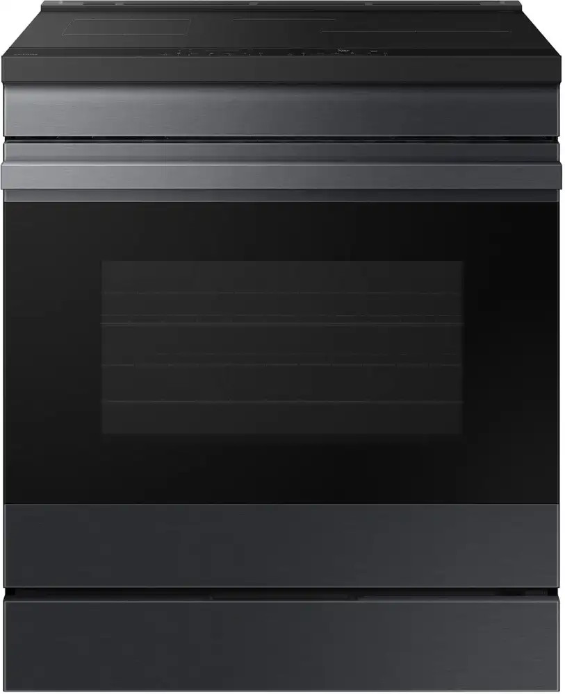 Samsung NSI6DG9500MT 30" Bespoke Smart Slide-In Induction Range with ...