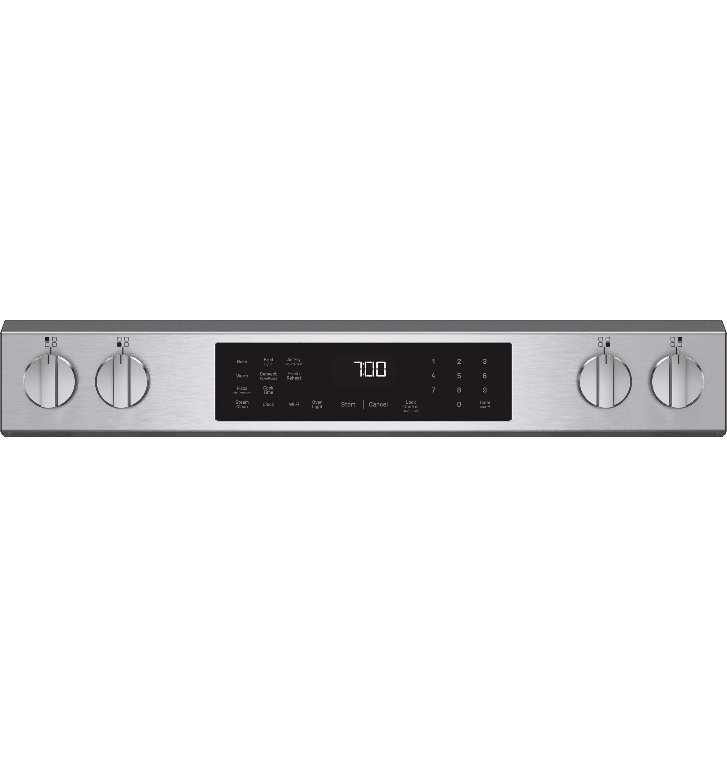 GE Profile PHS700AYFS 30" Smart Slide-In Induction Range with Air Fry ...