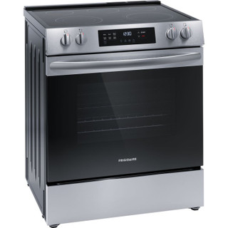 Frigidaire FCFE3062AS 30" Front Control Electric Range with 5 Elements ...
