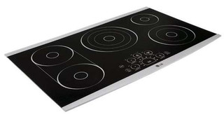 LSCE365ST LG Studio 36" Electric Cooktop with 5 Elements and Smooth ...
