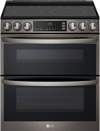 LTEL7337F LG 30" Smart WiFi Enabled Electric Double Oven Slide-In Range ...