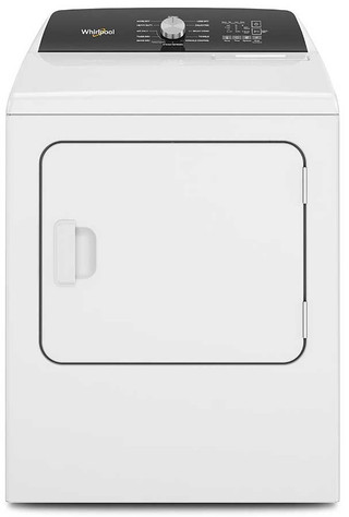 WGD4950HW Whirlpool 29" 7.0 cu. ft Gas Dryer with AutoDry Drying System ...