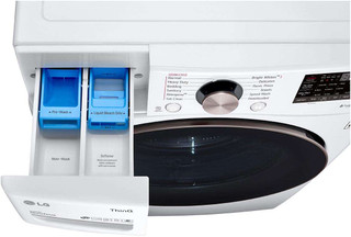 LG WM4000HWA 27" Front Load Washer 4.5 cu. ft. with SmartThinQ and ...