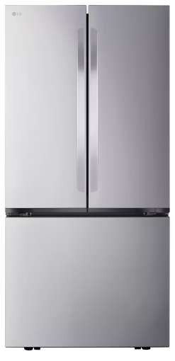 LRFCC23D6S LG 36" 23 cu. Ft. Counter Depth 3 Door French Door ...