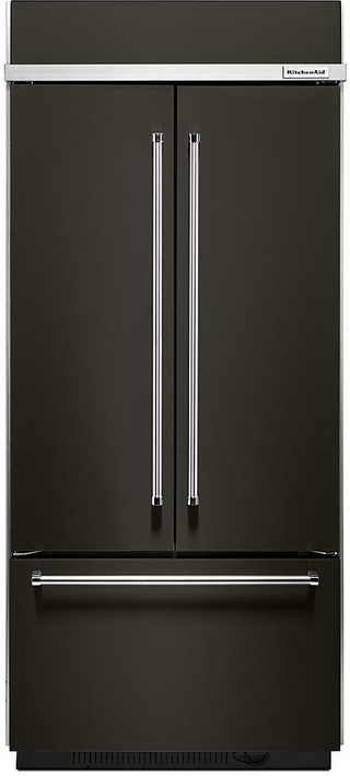 KRMF706EBS KitchenAid 36" Multi-Door Freestanding Refrigerator with ...